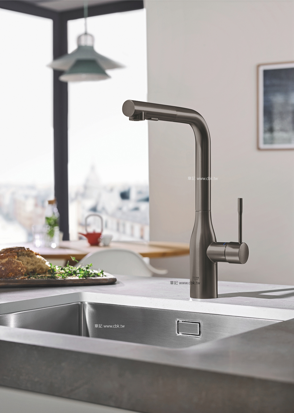 GROHE ESSENCE 伸縮廚房龍頭 30270AL0 | KOHLER章記衛廚(CBK)-衛浴廚具