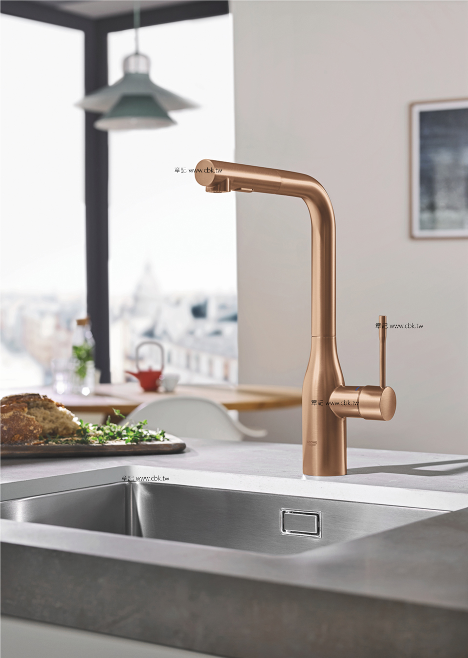 GROHE ESSENCE 伸縮廚房龍頭 30270DL0