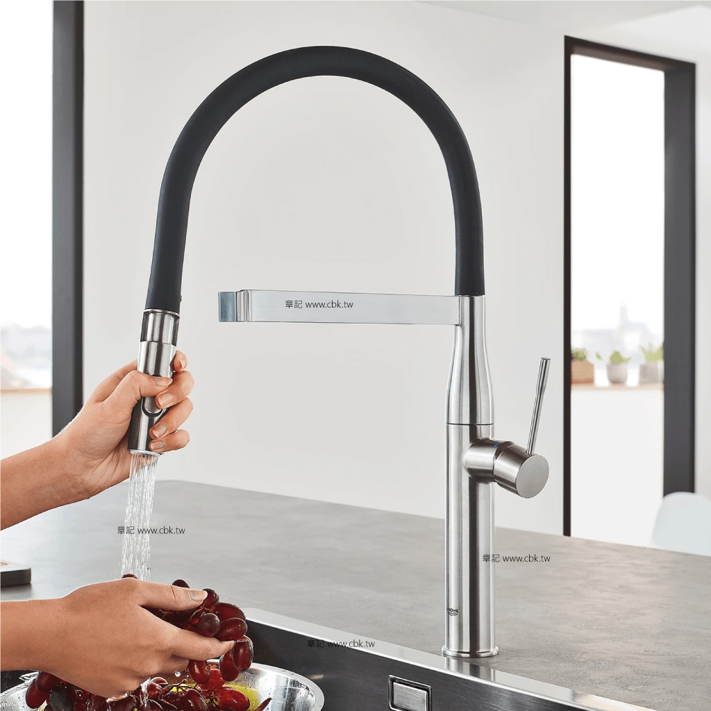GROHE ESSENCE 伸縮廚房龍頭 30294000 | KOHLER章記衛廚(CBK)-衛浴廚具