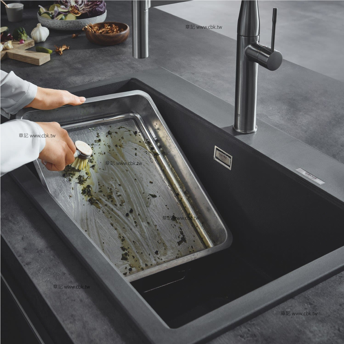 GROHE K700 花崗岩水槽(78x51cm) 31652AT0 | KOHLER章記衛廚(CBK)-衛浴廚具