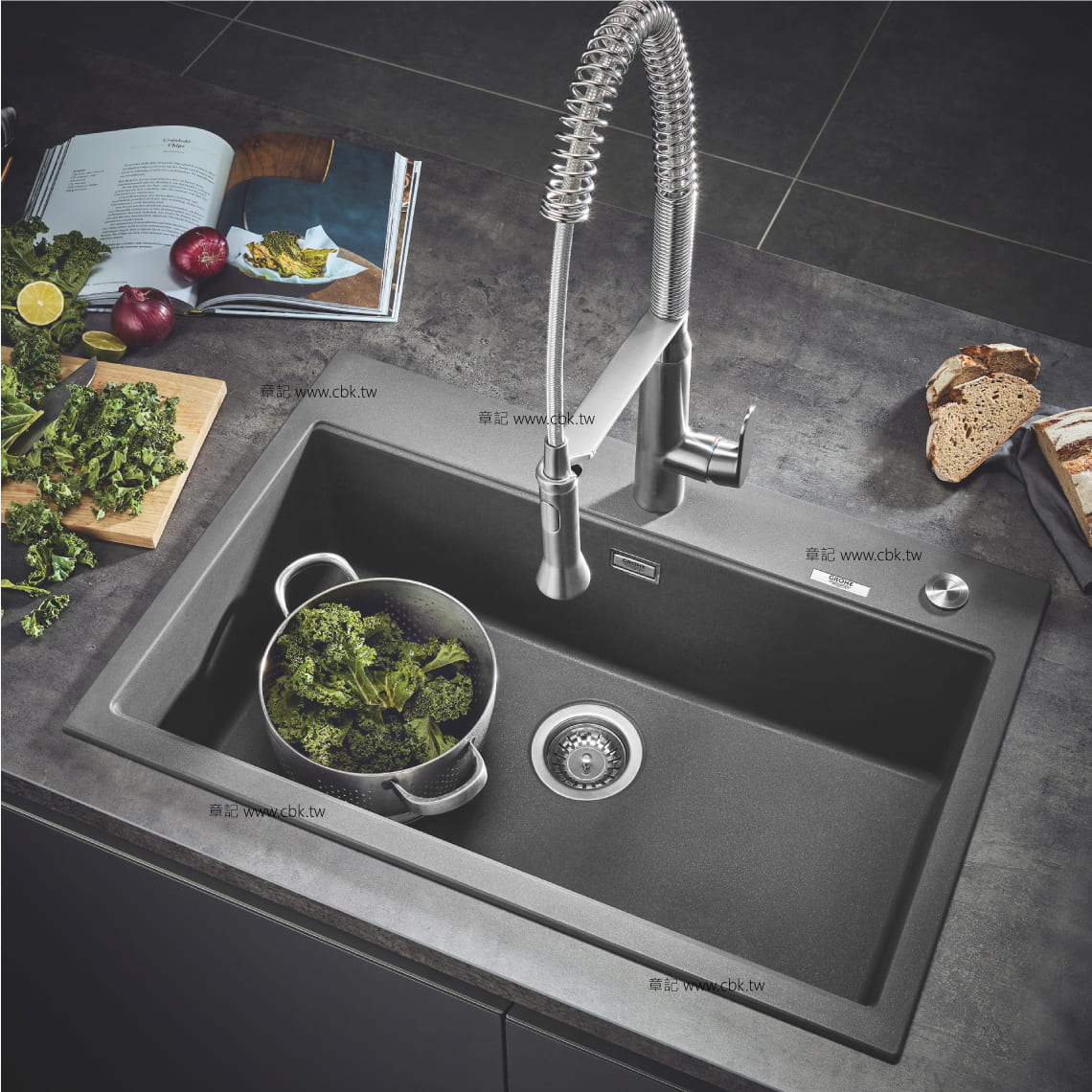 GROHE K700 花崗岩水槽(78x51cm) 31652AT0 | KOHLER章記衛廚(CBK)-衛浴廚具