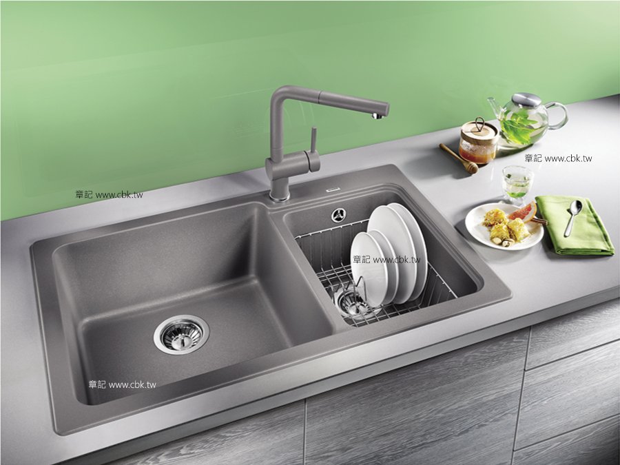 BLANCO LINUS-S 伸縮廚房龍頭(灰色) 516689 | KOHLER章記衛廚(CBK)-衛浴廚具