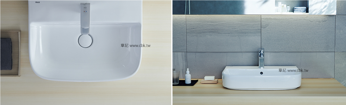 INAX檯面式臉盆 AL-632VFC-TW | KOHLER章記衛廚(CBK)-衛浴廚具