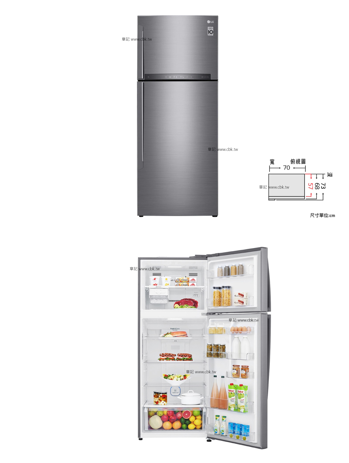 LG獨立式冰箱 GI-HL450SV【全省免運費宅配到府】 | KOHLER章記衛廚(CBK)-衛浴廚具