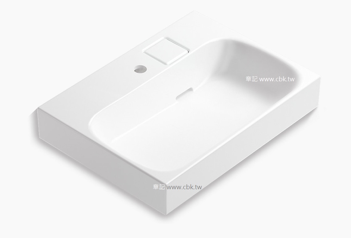KOHLER Maxispace 一體式檯面盆(60cm) K-96120T-1-0 | KOHLER章記衛廚(CBK)-衛浴廚具