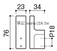 KAWAJUN 衣鉤(深木紋) SE-055-6003 | KOHLER章記衛廚(CBK)-衛浴廚具