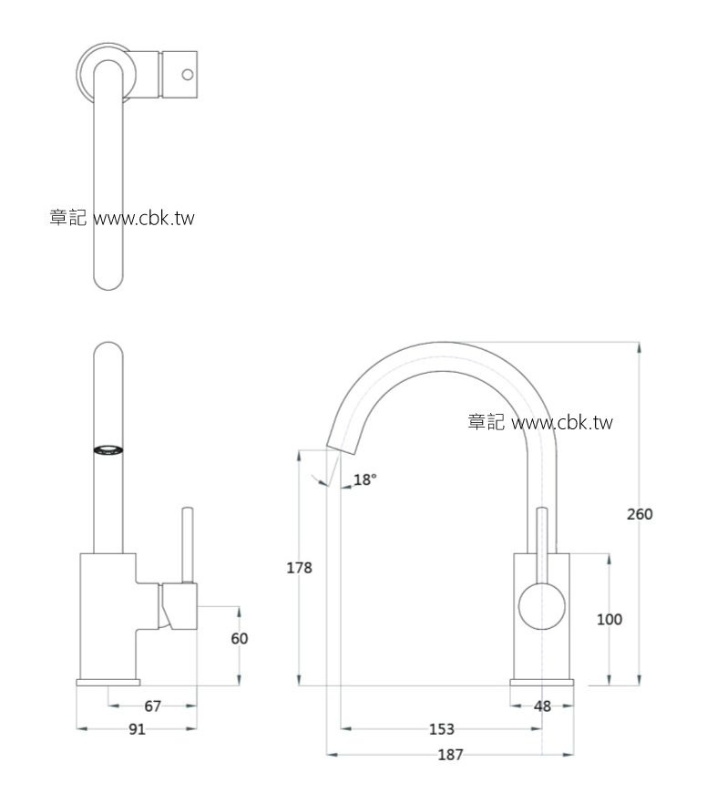 凱撒(CAESAR)單孔面盆龍頭 B530C | KOHLER章記衛廚(CBK)-衛浴廚具