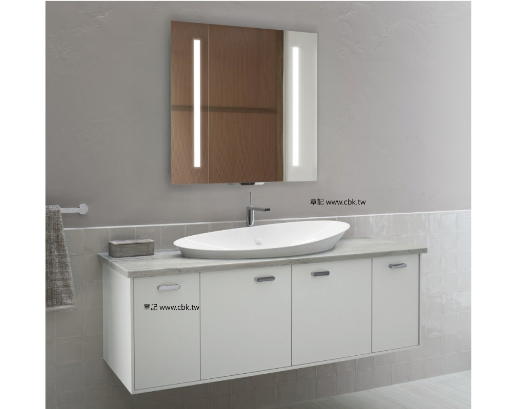 KOHLER Veil 檯面盆(96.9cm) K-20705-0 | KOHLER章記衛廚(CBK)-衛浴廚具