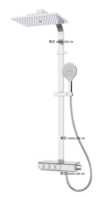 KOHLER Urbanity 定溫三路淋浴柱 K-23861T-9-CP | KOHLER章記衛廚(CBK)-衛浴廚具