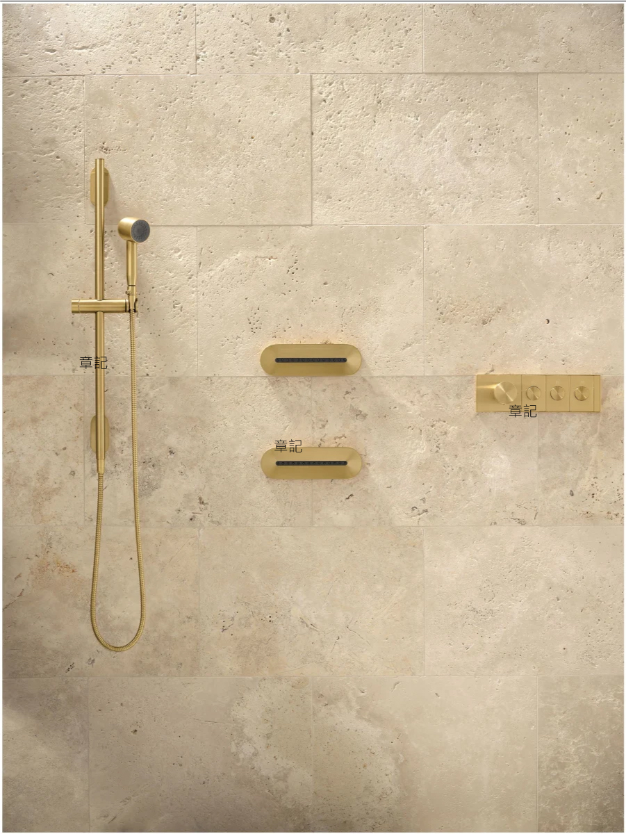 KOHLER Anthem 三路控制面板(摩登金) K-26347T-9-2MB | KOHLER章記衛廚(CBK)-衛浴廚具