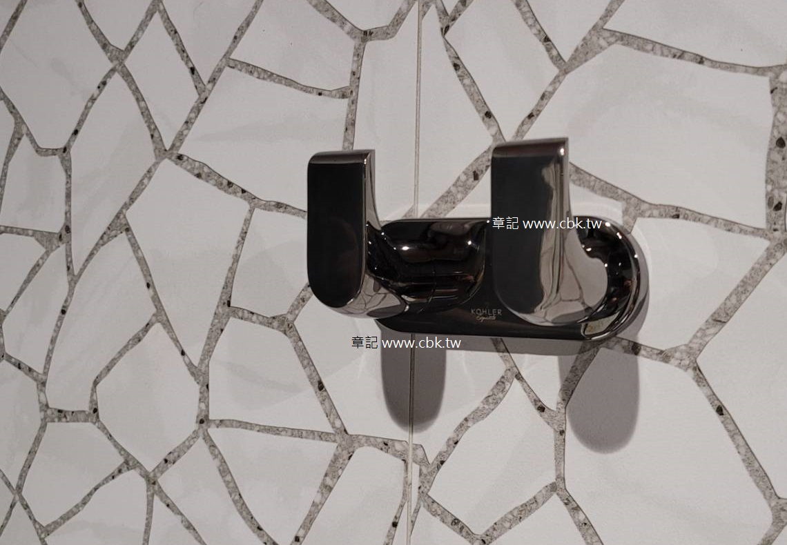 KOHLER Avid 雙衣鉤(鈦空銀) K-97500T-TT | KOHLER章記衛廚(CBK)-衛浴廚具