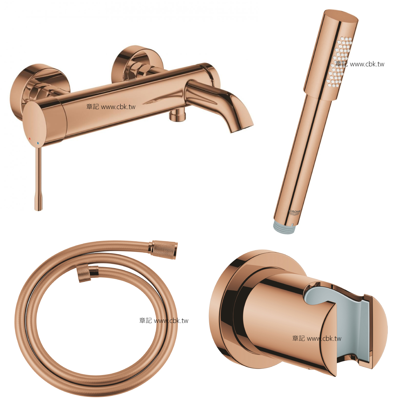 GROHE Essence 淋浴龍頭組 33624_28362_27074_26465 | KOHLER章記衛廚(CBK)-衛浴廚具