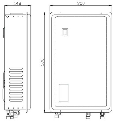 櫻花牌(SAKURA)數位恆溫強排熱水器(16L) DH1670A 【送免費標準安裝】 | KOHLER章記衛廚(CBK)-衛浴廚具