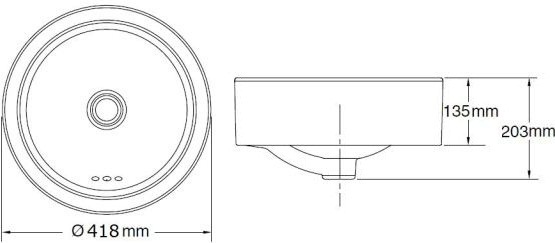 KOHLER Chalice 檯面立體盆(41.8cm) K-14800X-0 | KOHLER章記衛廚(CBK)-衛浴廚具