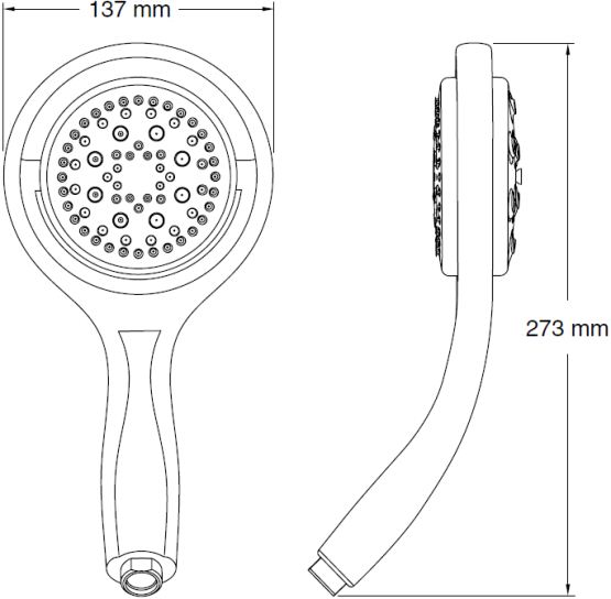 KOHLER Flipside 多功能蓮蓬頭 K-17493T-CP | KOHLER章記衛廚(CBK)-衛浴廚具