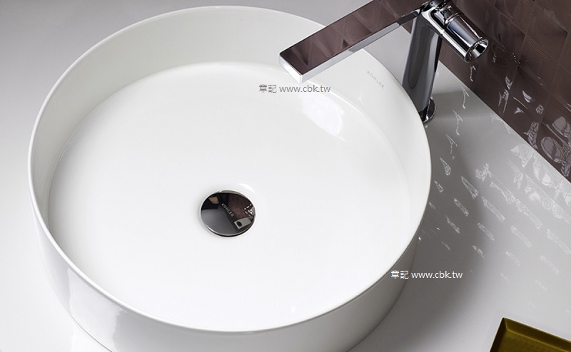 KOHLER Mica 檯面立體盆(41cm) K-90012T-0 | KOHLER章記衛廚(CBK)-衛浴廚具