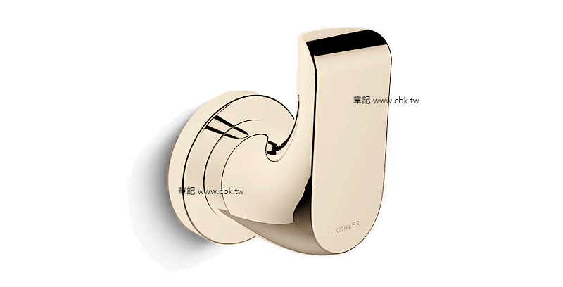★ 幸福感維度優惠 ★ KOHLER Avid 單衣鉤(法蘭金) K-97499T-AF | KOHLER章記衛廚(CBK)-衛浴廚具