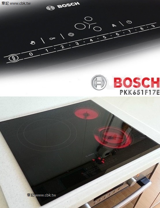 BOSCH三口電陶爐 PKK651FP1E 【全省免運費宅配到府+贈送標準安裝】 | KOHLER章記衛廚(CBK)-衛浴廚具