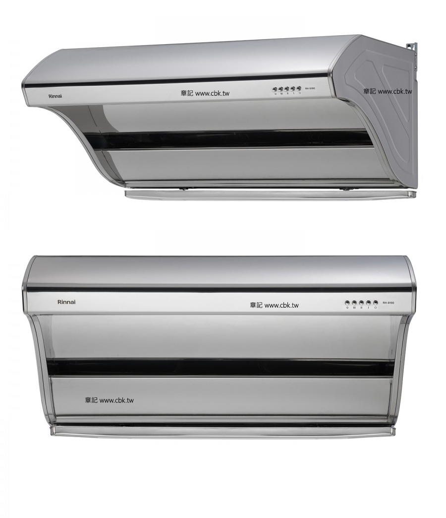 林內牌(Rinnai)深罩式排油煙機(80cm) RH-8190【送免費標準安裝】 | KOHLER章記衛廚(CBK)-衛浴廚具