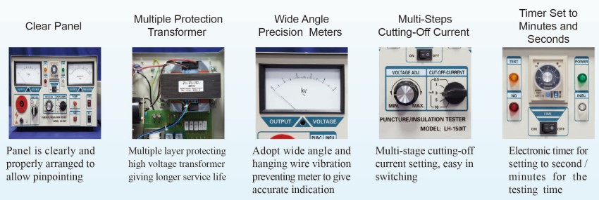 耐壓/絕緣測試器 (TL-LH)Puncture / Insulation Tester (TL-LH) - 泰利電器實業股份有限公司 ...